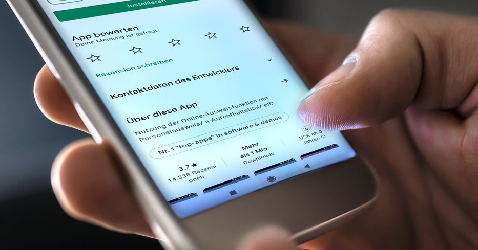 AusweisApp: [Translate to English:] Download der AusweisApp